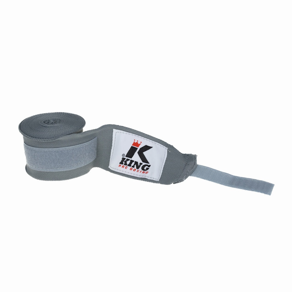 King Pro Boxing Bandage BPC Grijs – Vechtsportgroothandel