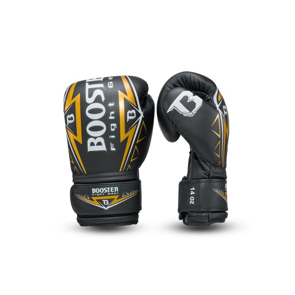 Booster Bokshandschoenen BG War Zwart/Goud – Vechtsportgroothandel