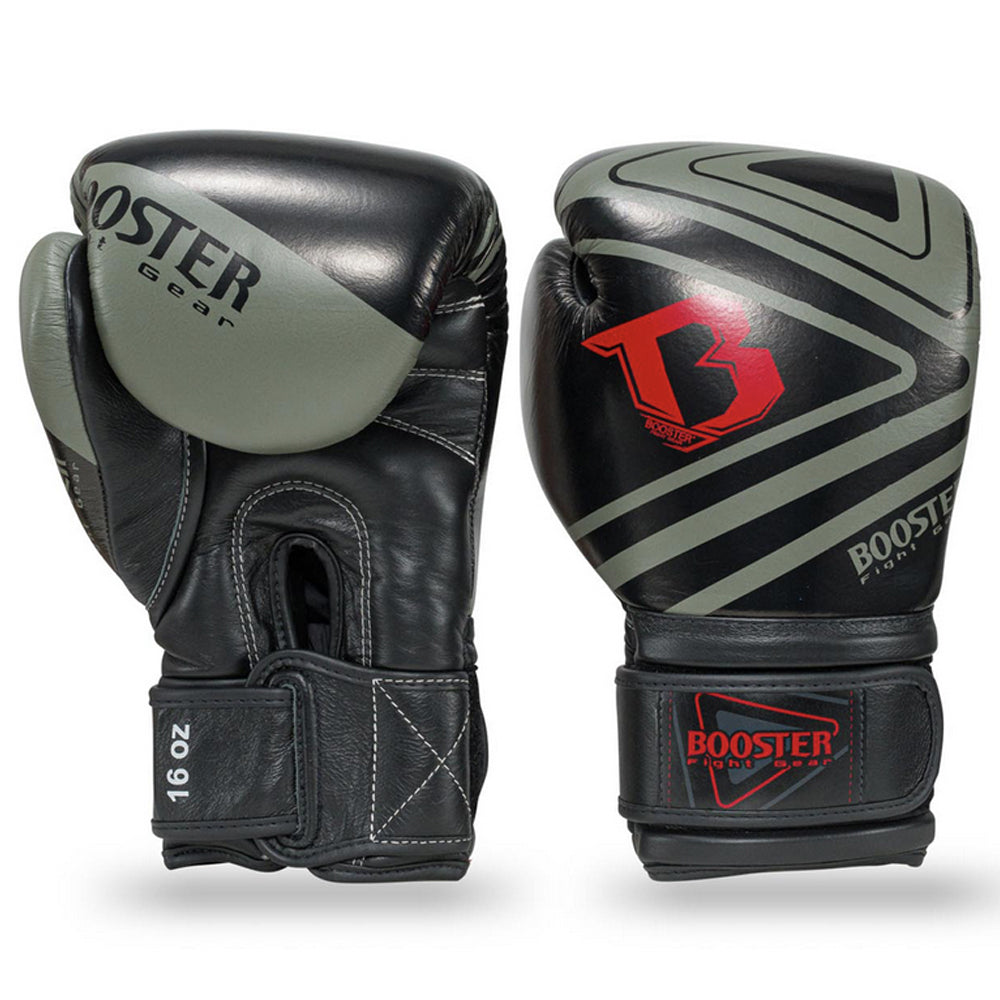 Booster Bokshandschoenen Pro BGL V10 Zwart/Grijs – Vechtsportgroothandel