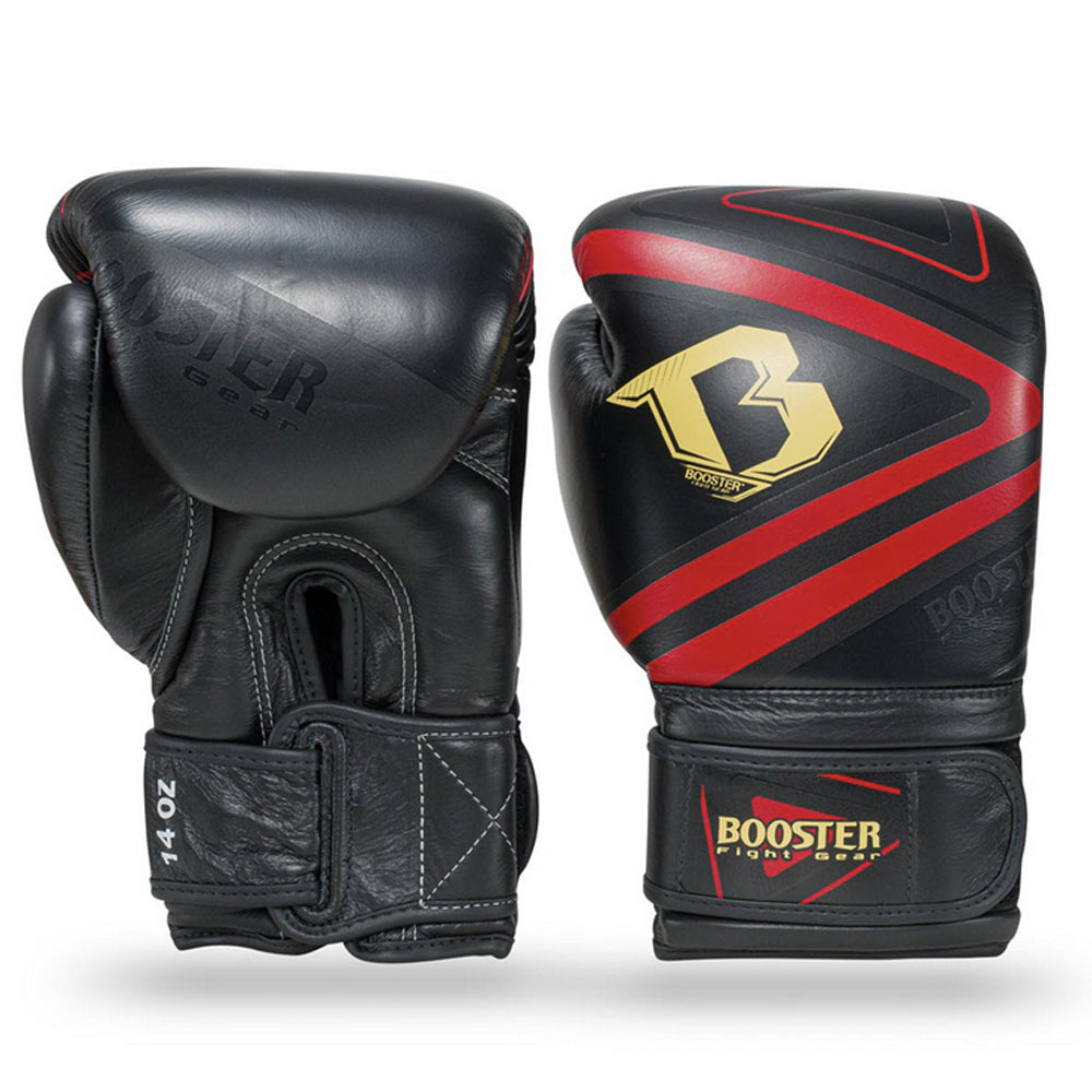 Booster Bokshandschoenen Pro BGL V10 Zwart/Rood – Vechtsportgroothandel