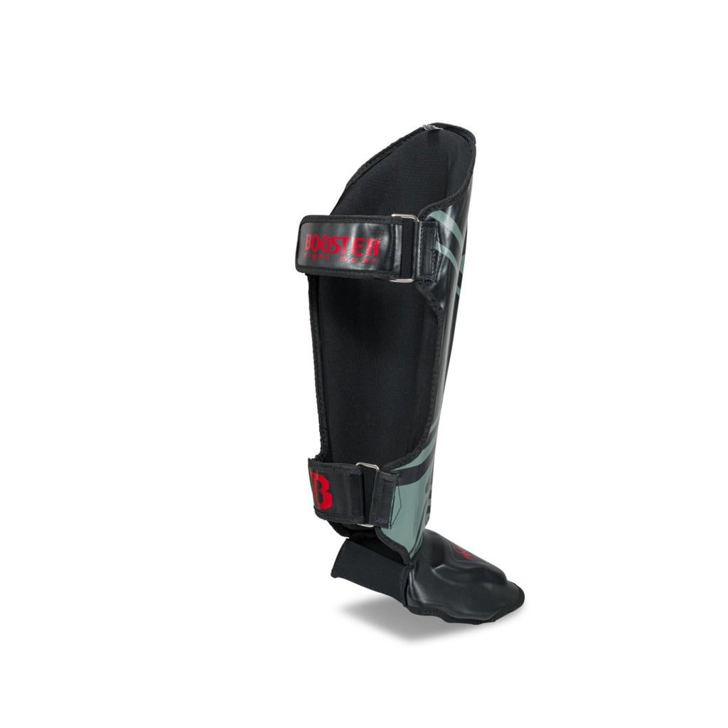 Booster Scheenbeschermer BSG V10 Zwart/Grijs – Vechtsportgroothandel